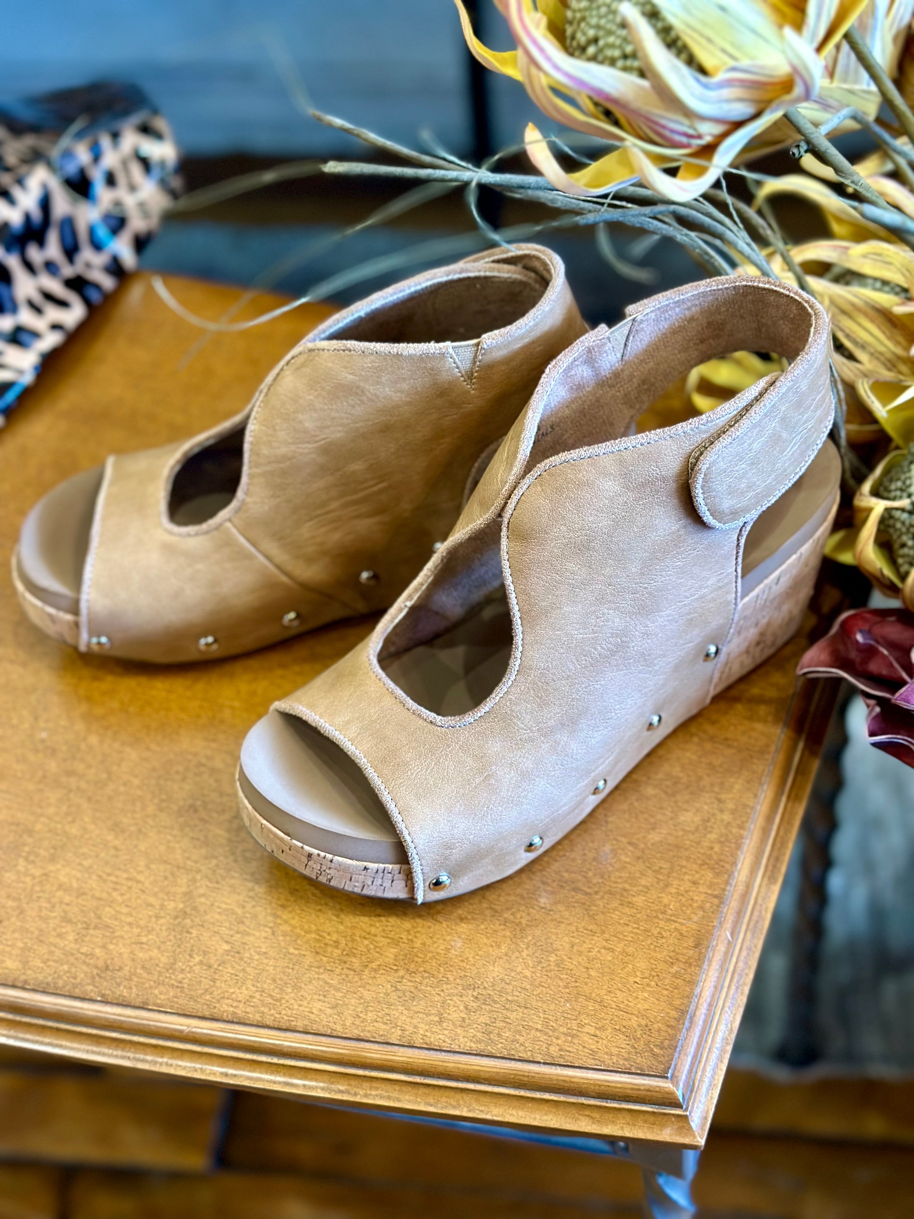 Corky s Caramel Frisky Sandals